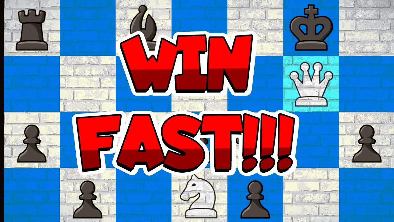 HOW TO WIN A CHESS GAME FAST WITHOUT TRYING - YouTube