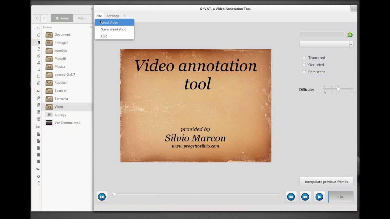 S-VAT, a Video Annotation Tool - YouTube