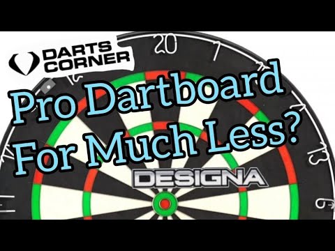 Designa Dartboard Review from Darts Corner.
