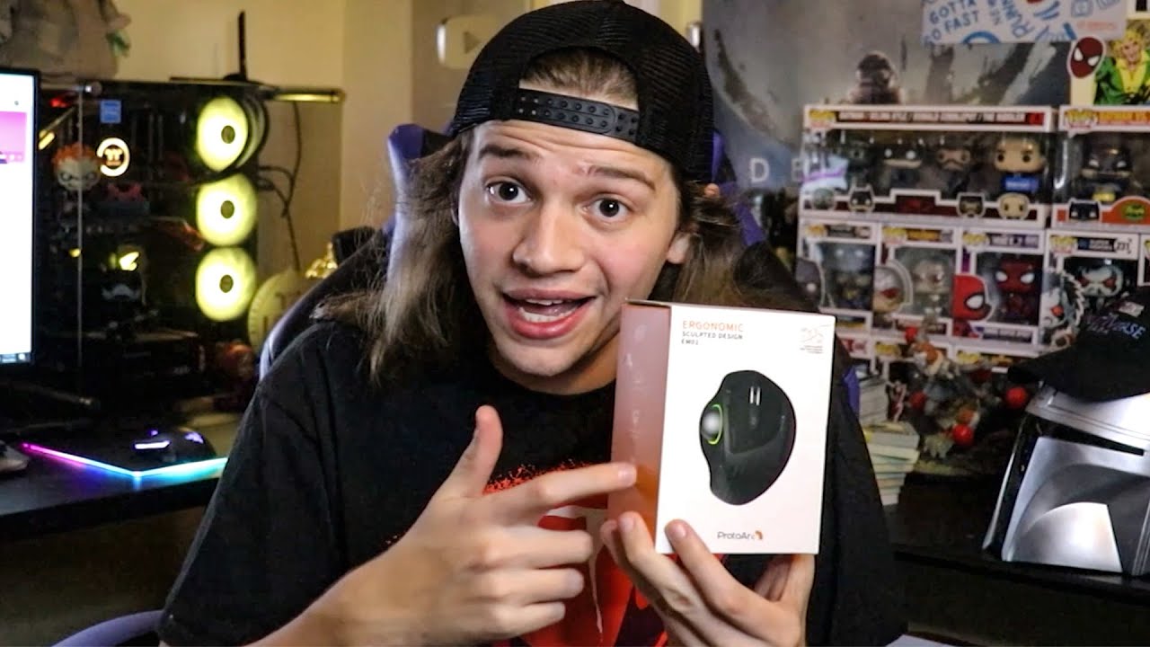 ProtoArc Advanced Wireless RGB Trackball Mouse Unboxing: Unleashing the ...