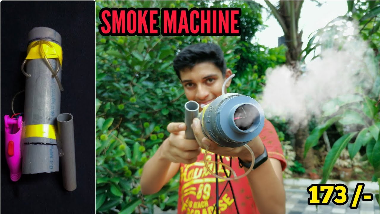 How to make a Powerfull smoke machine at home | DJ Smoke machine ...