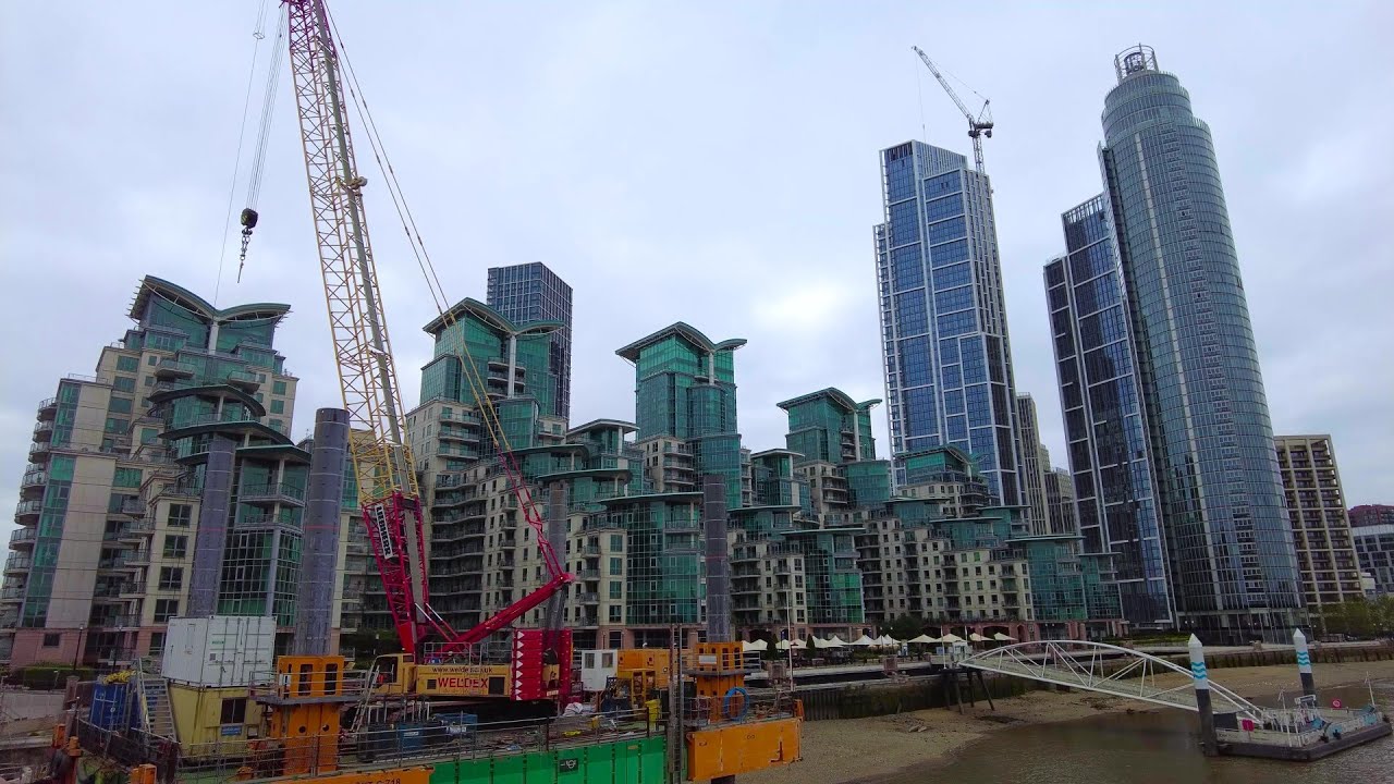 [4K] Vauxhall, Nine Elms & Embassy Gardens | London Walk - YouTube