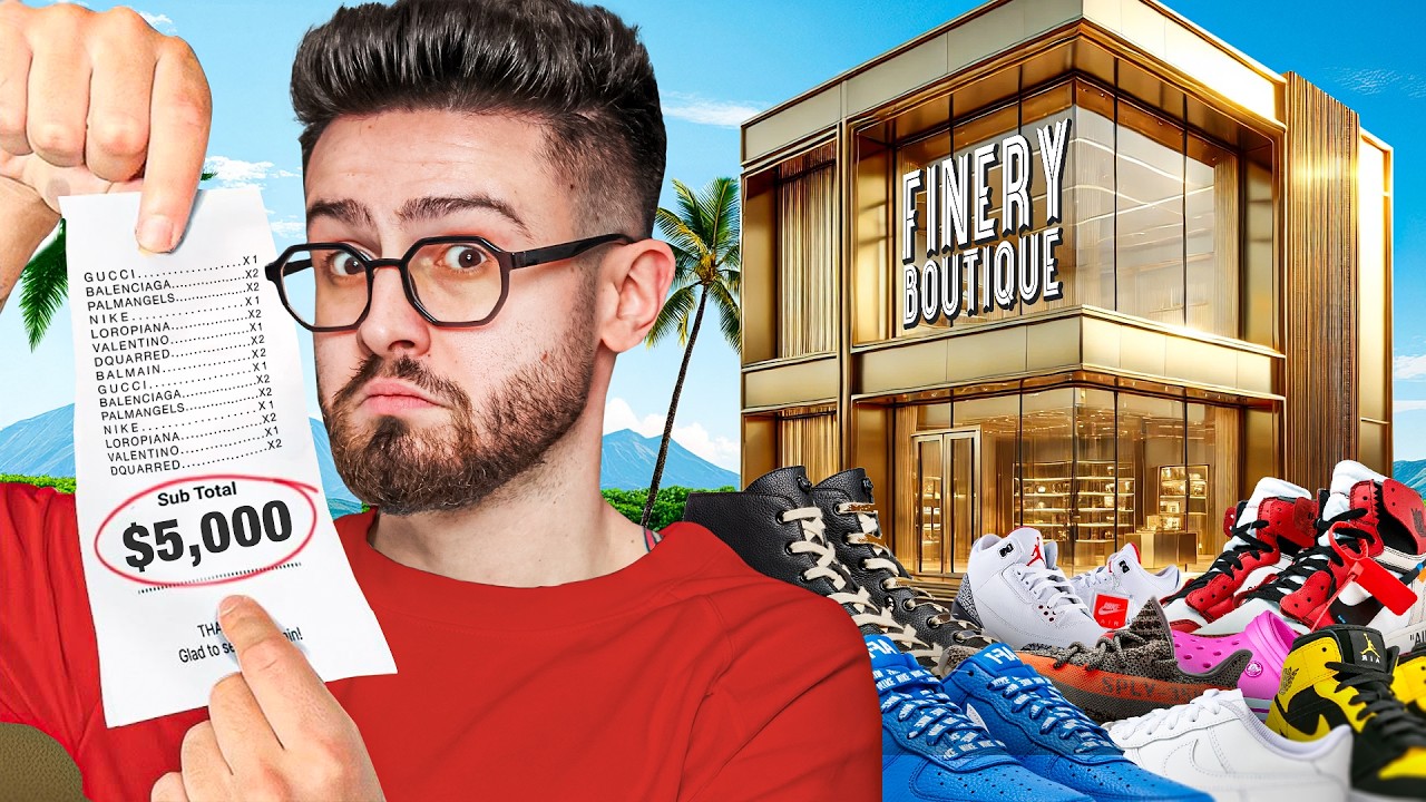 SHOPPING SPREE de 5000€ LA CEL MAI NOU MAGAZIN DE DESIGNER din ...