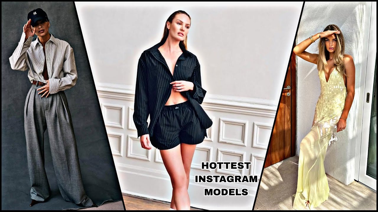 TOP 10 HOTTEST INSTAGRAM MODELS TO FOLLOW IN 2025(PART 1) - YouTube