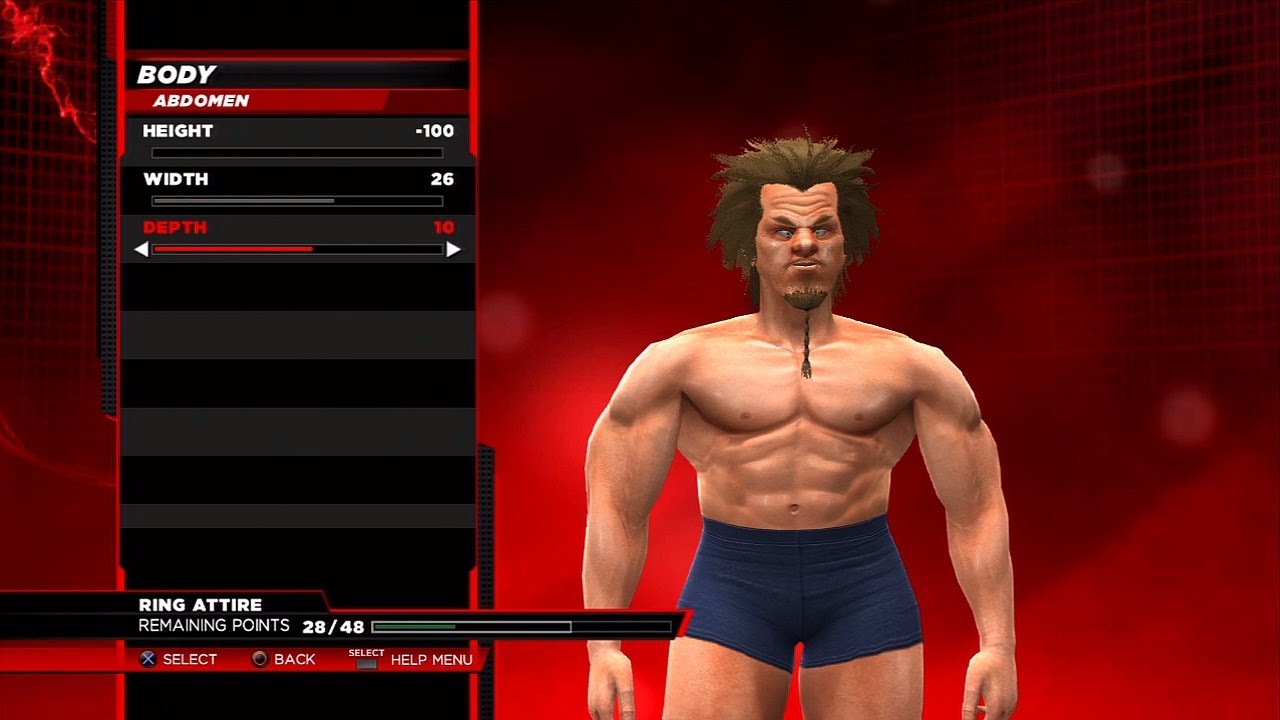 WWE 2K14: Creating A Goofy Character - YouTube