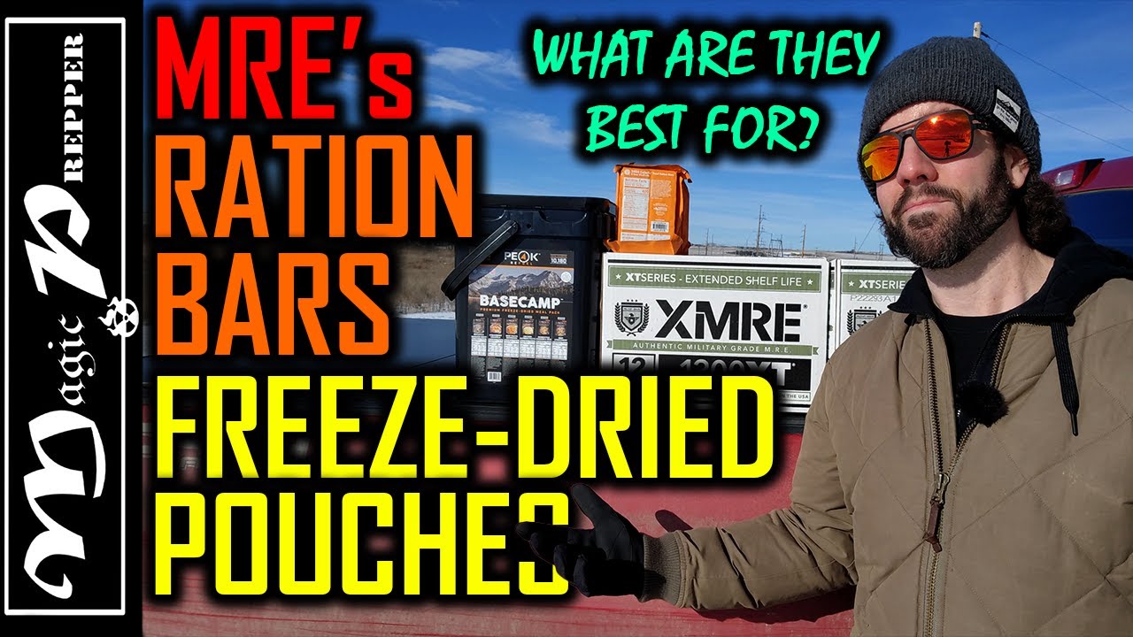 What I Use 3 Emergency Survival Food Options For And Why - YouTube