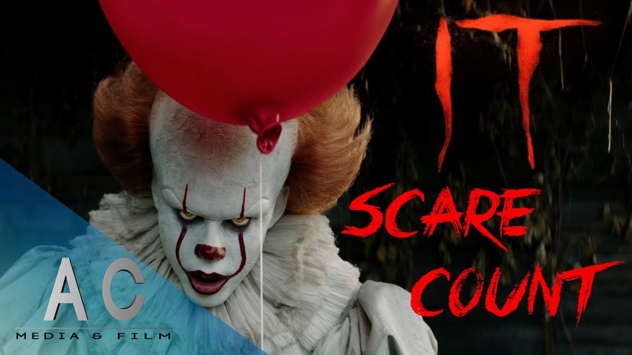 IT (2017) | SCARE COUNT - How many scary moments are in IT? - YouTube