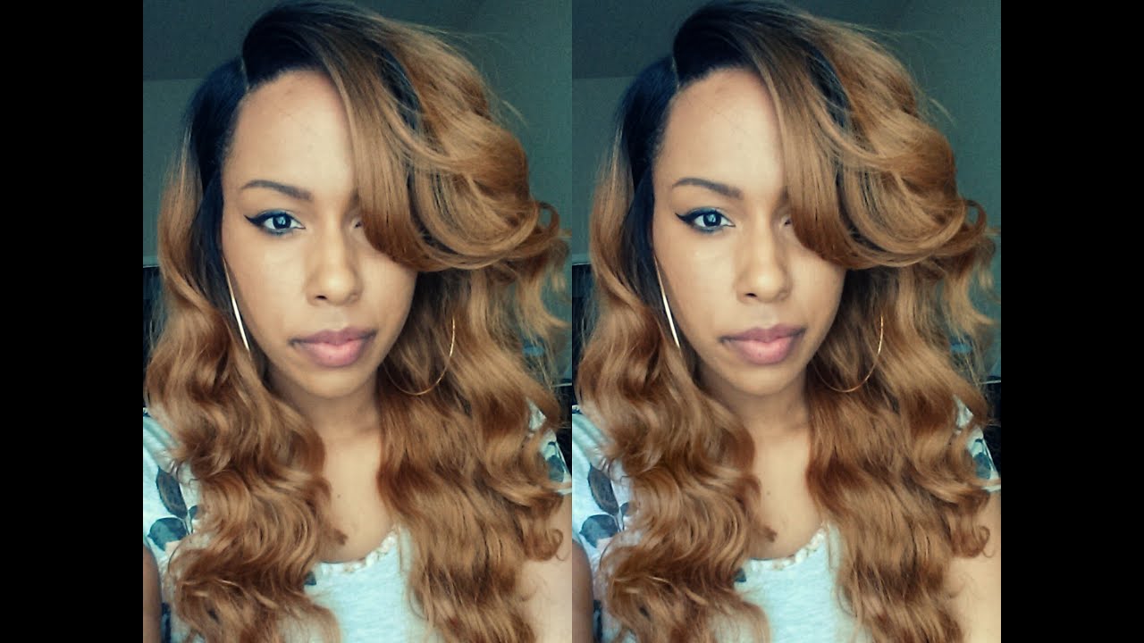 Outre L Part Lace Front Wig Brazilian | DR2730 - YouTube