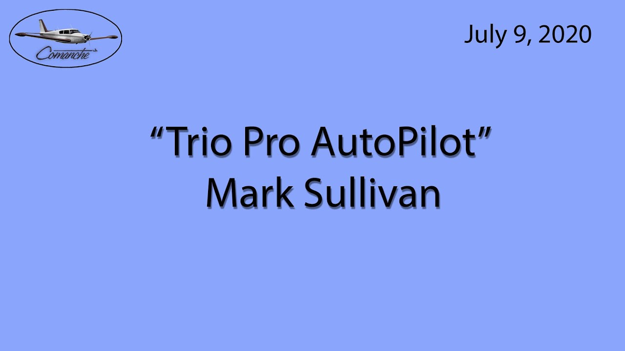2020 7 9 Trio Autopilot - YouTube