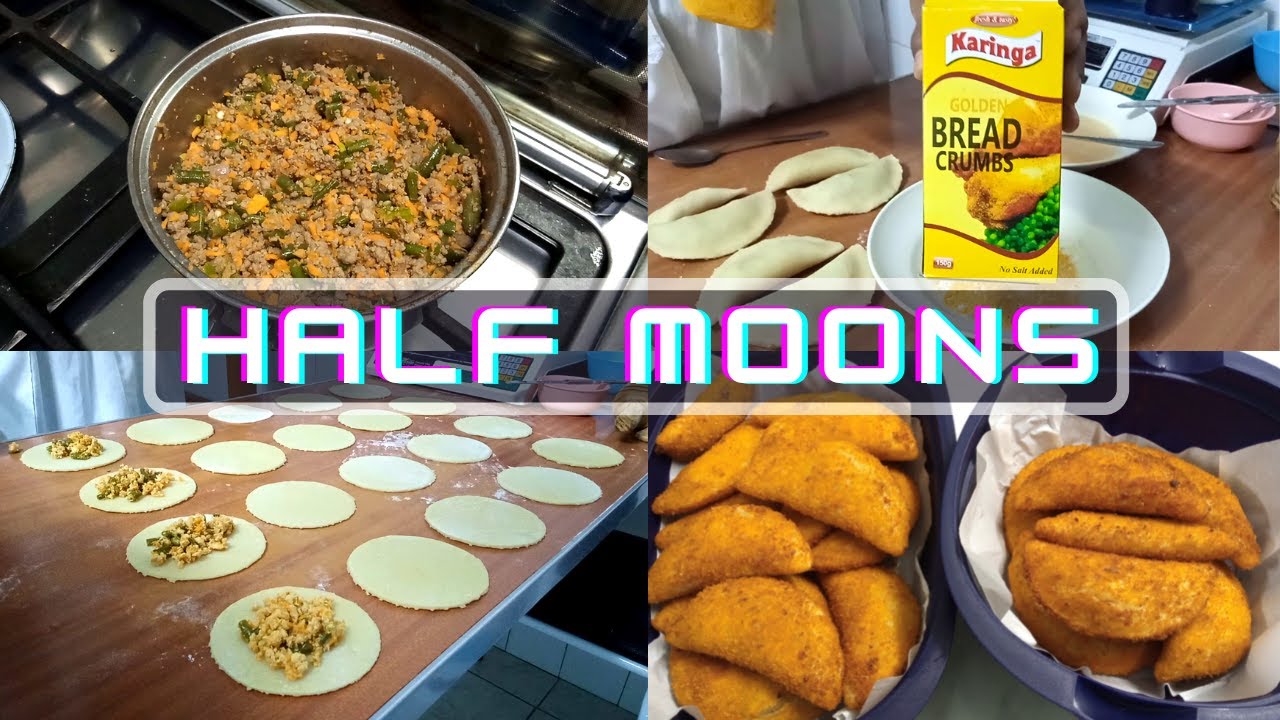 HOW TO MAKE TASTY HALF MOONS😋 - YouTube
