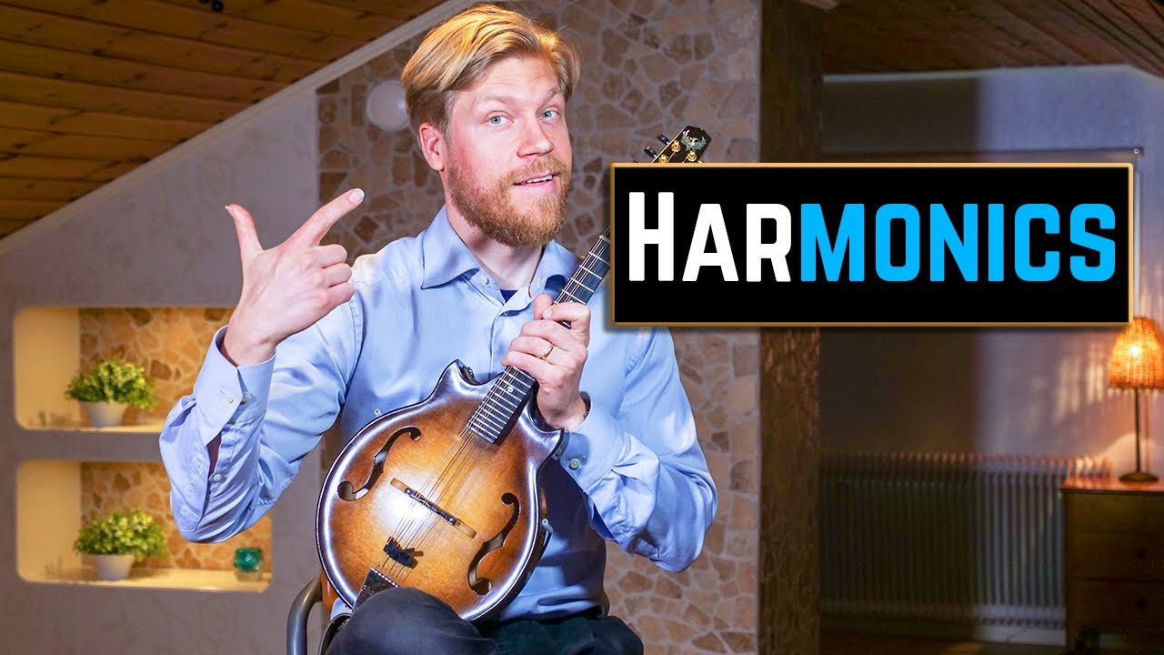 Harmonics Played with One Hand - Mandolin Technique Lesson - YouTube