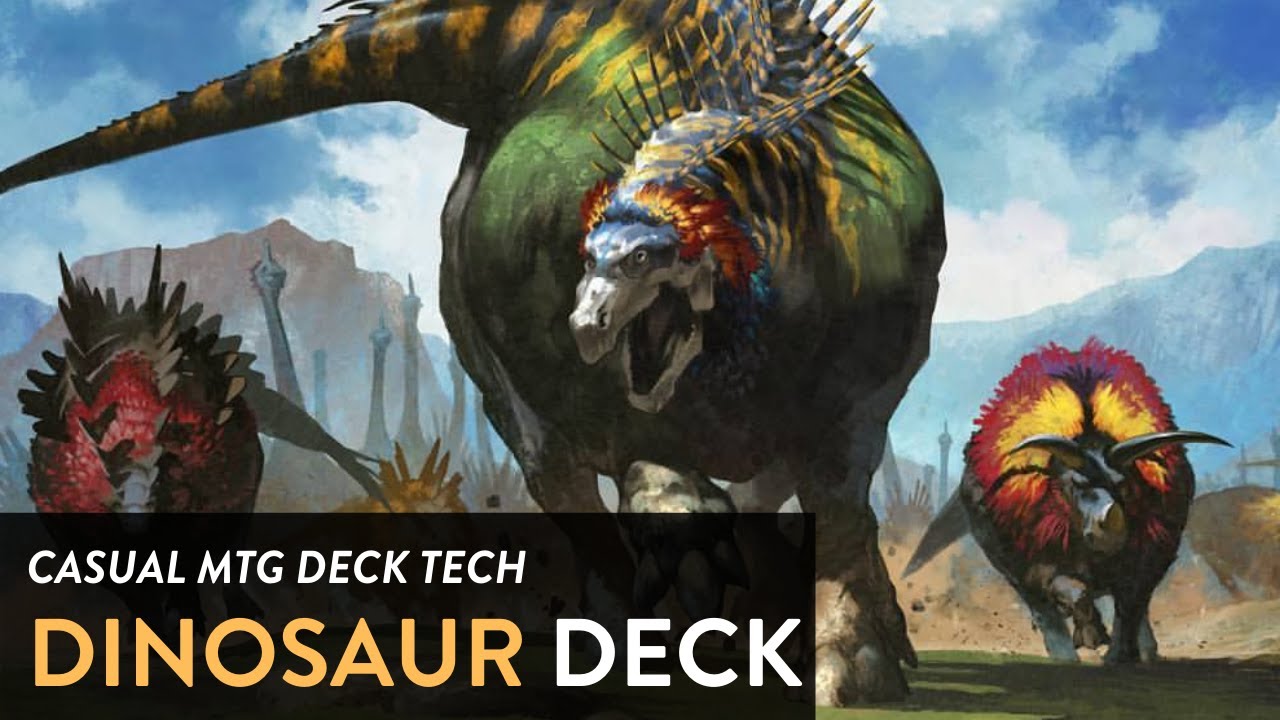 MTG DECK TECH 65: BIG DINOSAUR DECK / NAYA RAMP DINOS magic the ...