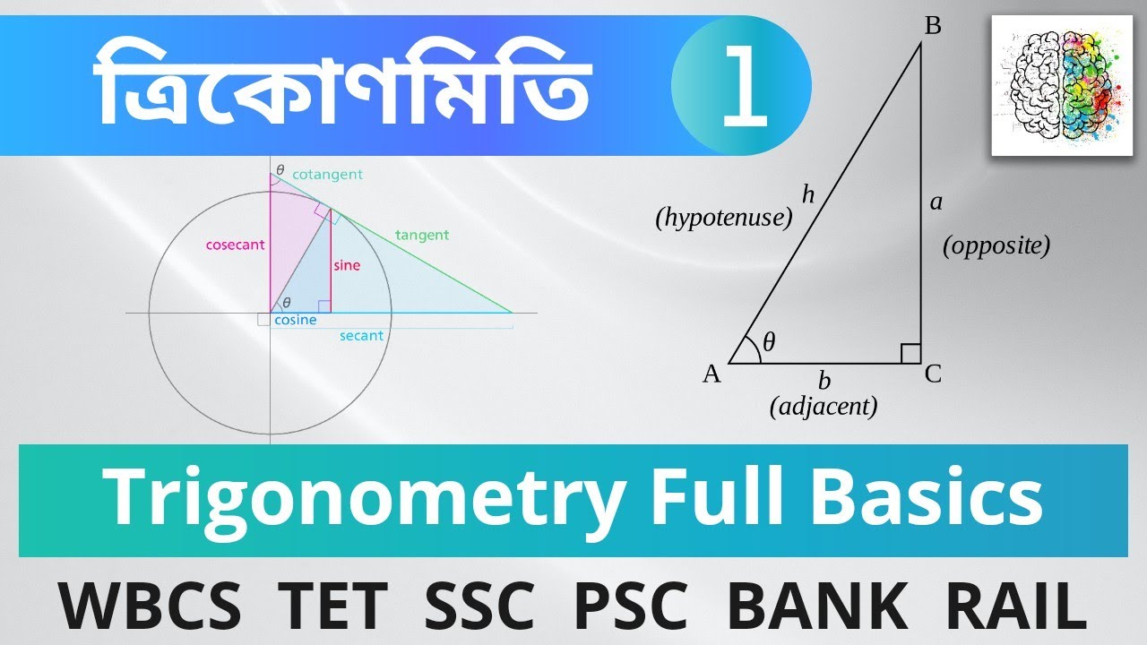 Trigonometry Class 9 & 10 | ত্রিকোণমিতির প্রাথমিক ধারণা | Trigonometry ...