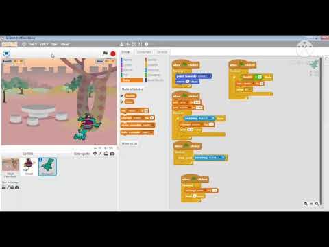 How to make a Running game in Scratch 2.0 - YouTube