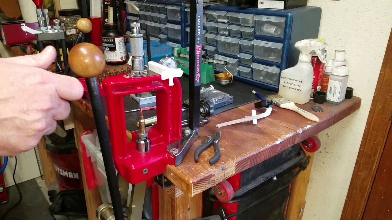 Cartridge runout and press considerations...Presses with stops vs ...