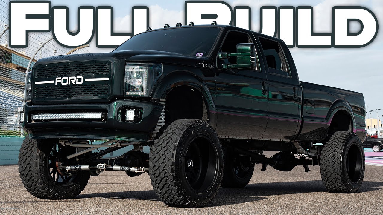 2015 Ford F-250 Long bed Fully Built PART 3 *ITS DONE* - YouTube