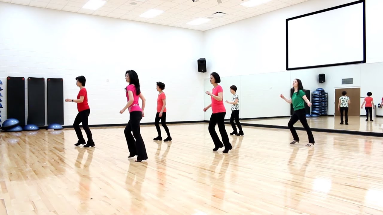South of The Border - Line Dance (Dance & Teach in English & 中文) - YouTube
