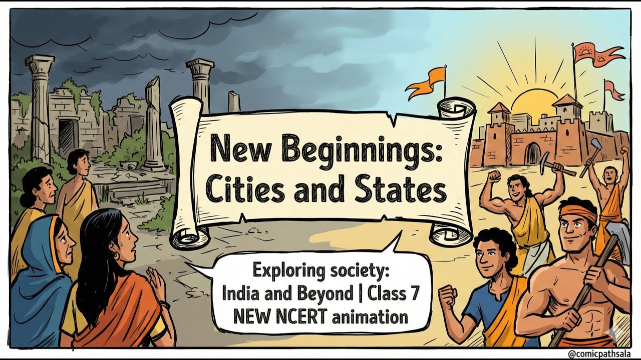New Beginnings: Cities and States | Class 7 NCERT History Ch-4 ...