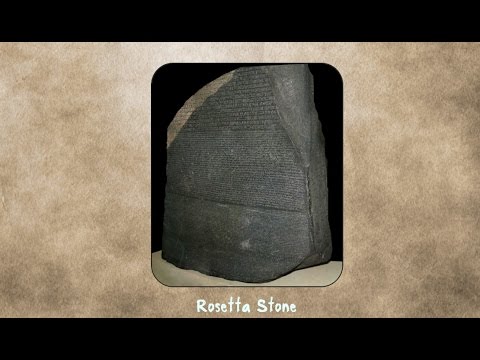 Rosetta Stone | Wikipedia Video - YouTube
