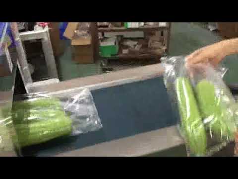 cucumber wrapping machine for sale,cucumber packaging machine - YouTube