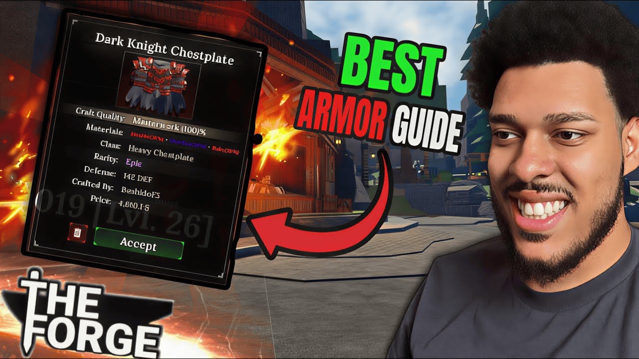 NEW PLAYER ARMOR GUIDE + ALL ORES EXPLAINED! (THE FORGE) - YouTube