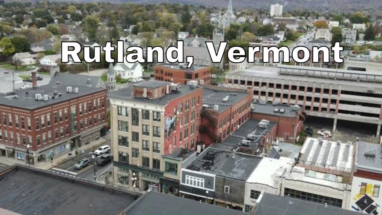Drone Rutland, Vermont - YouTube