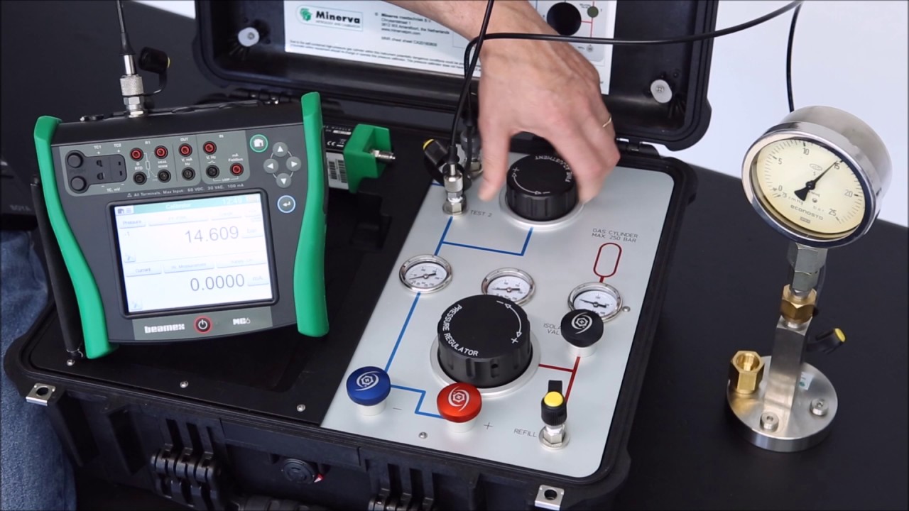 MNR 350 - BMC5/6 for Beamex Multifunction Calibrators - YouTube