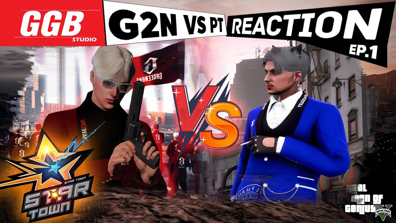 G2N VS PT สตอรี่ 25 ใบ ไฟท์แรก PT มาเต็มระบบจัด (REACTION) EP.1#fivem # ...