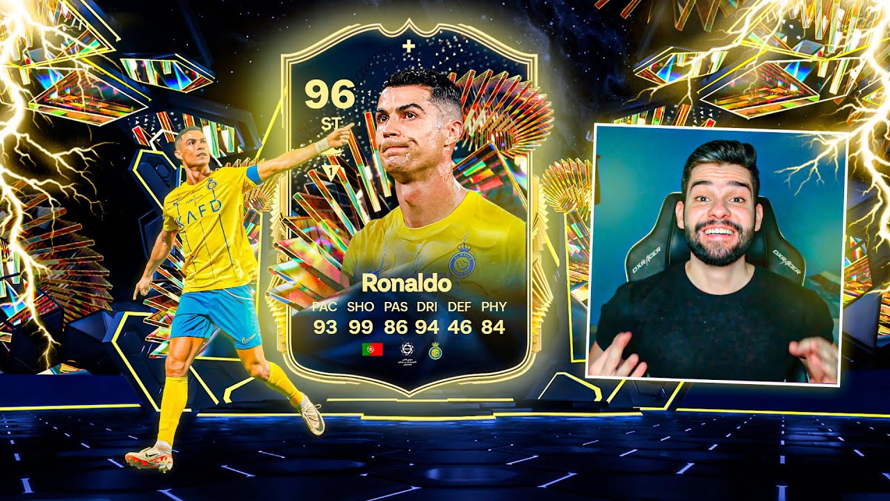 CR7 96 TOTS TÁ NO PACK OPENING! ABRI MAIS UM PACOTE DE 750K! ULTIMATE ...