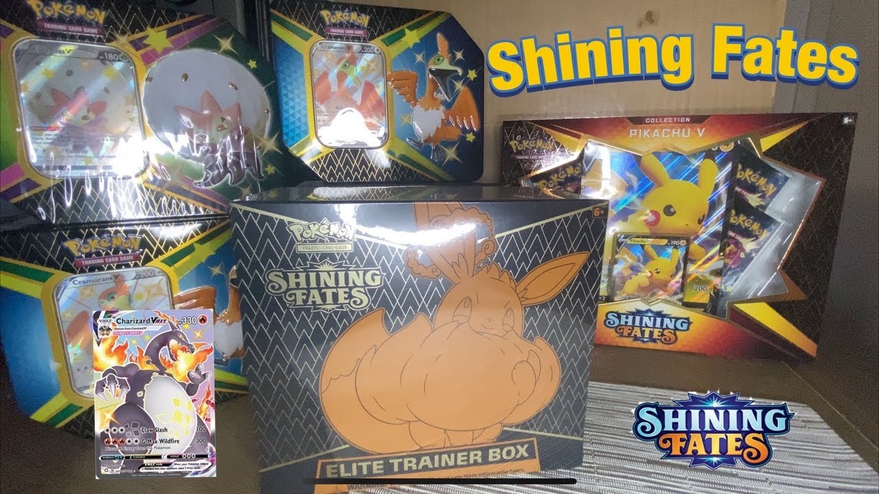 SHINY CHARIZARD VMAX!! | Shining Fates ETB opening! - YouTube