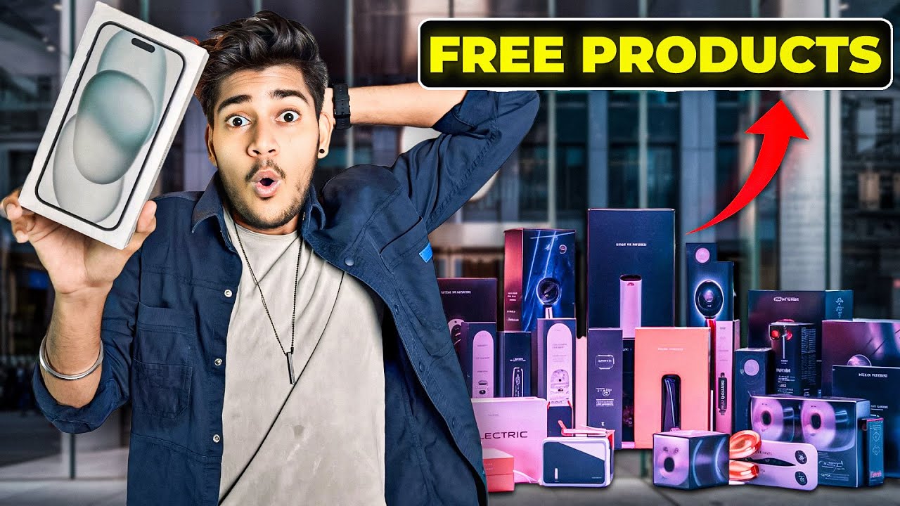 DM'ing 50 Brands To See What I Can Get For Free! - YouTube