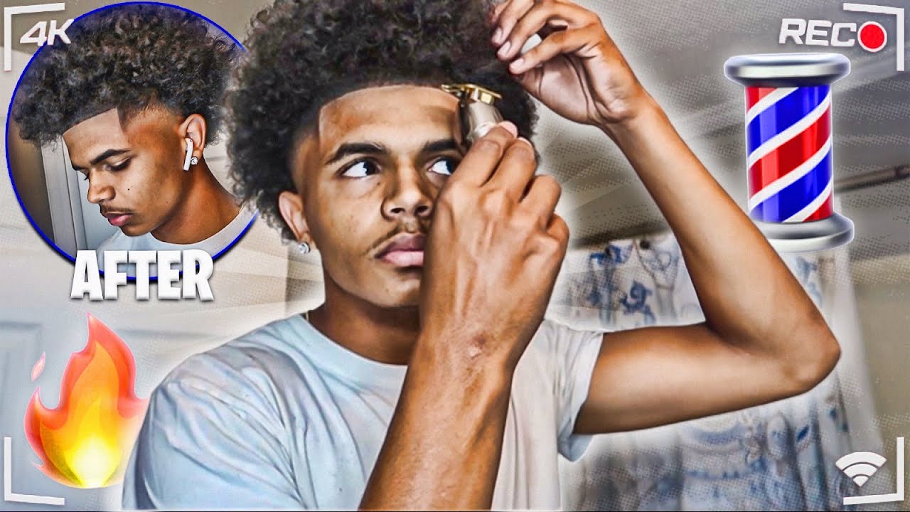 HIGH TAPER SELF-CUT TUTORIAL 🔥💈 - YouTube