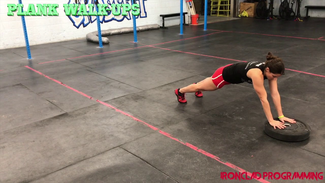 How to do Plank Walk-Ups - YouTube