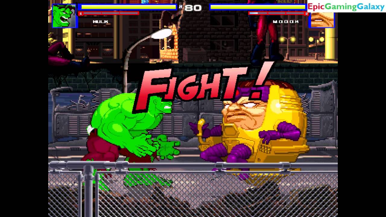 Hulk VS MODOK In A Marvel VS DC MUGEN Edition Match / Battle / Fight ...