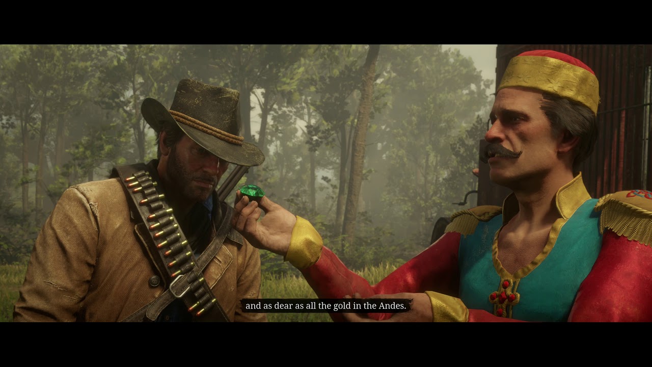 RDR 2: "He's British, of course - V" - YouTube