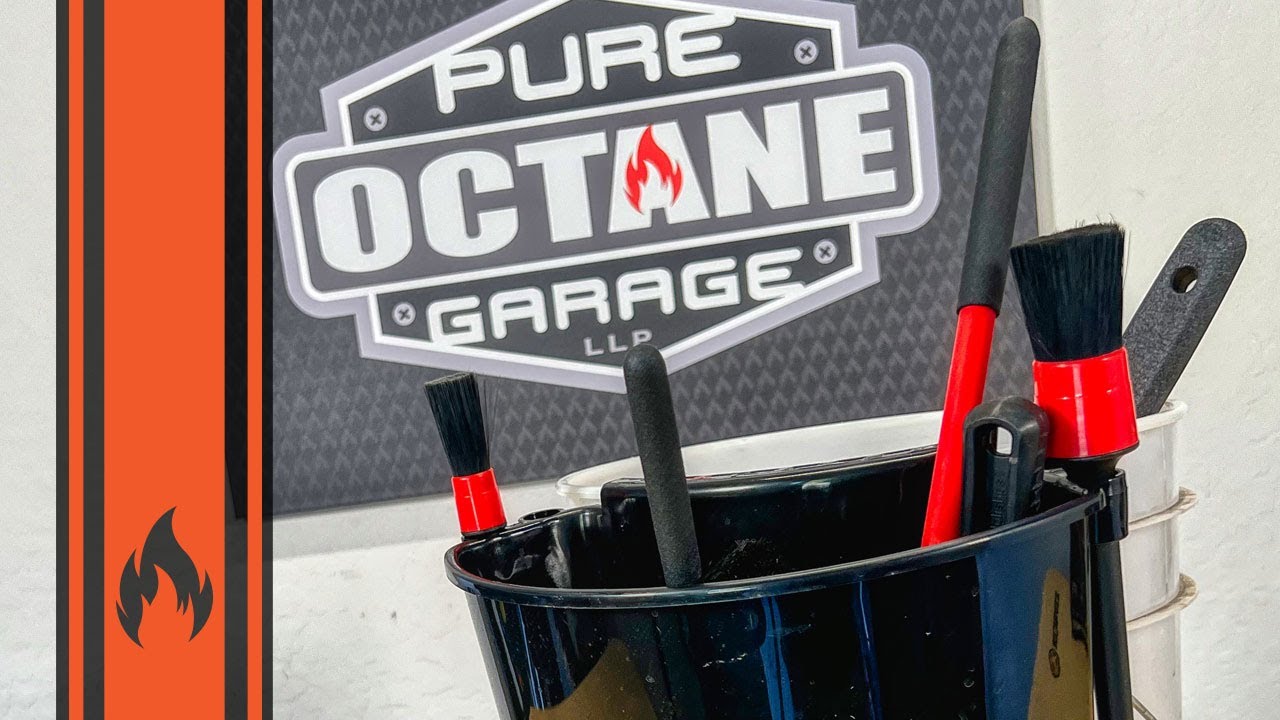 Make Wheel Cleaning Easier...Bucket Brush Holder For Your Bucket! - YouTube