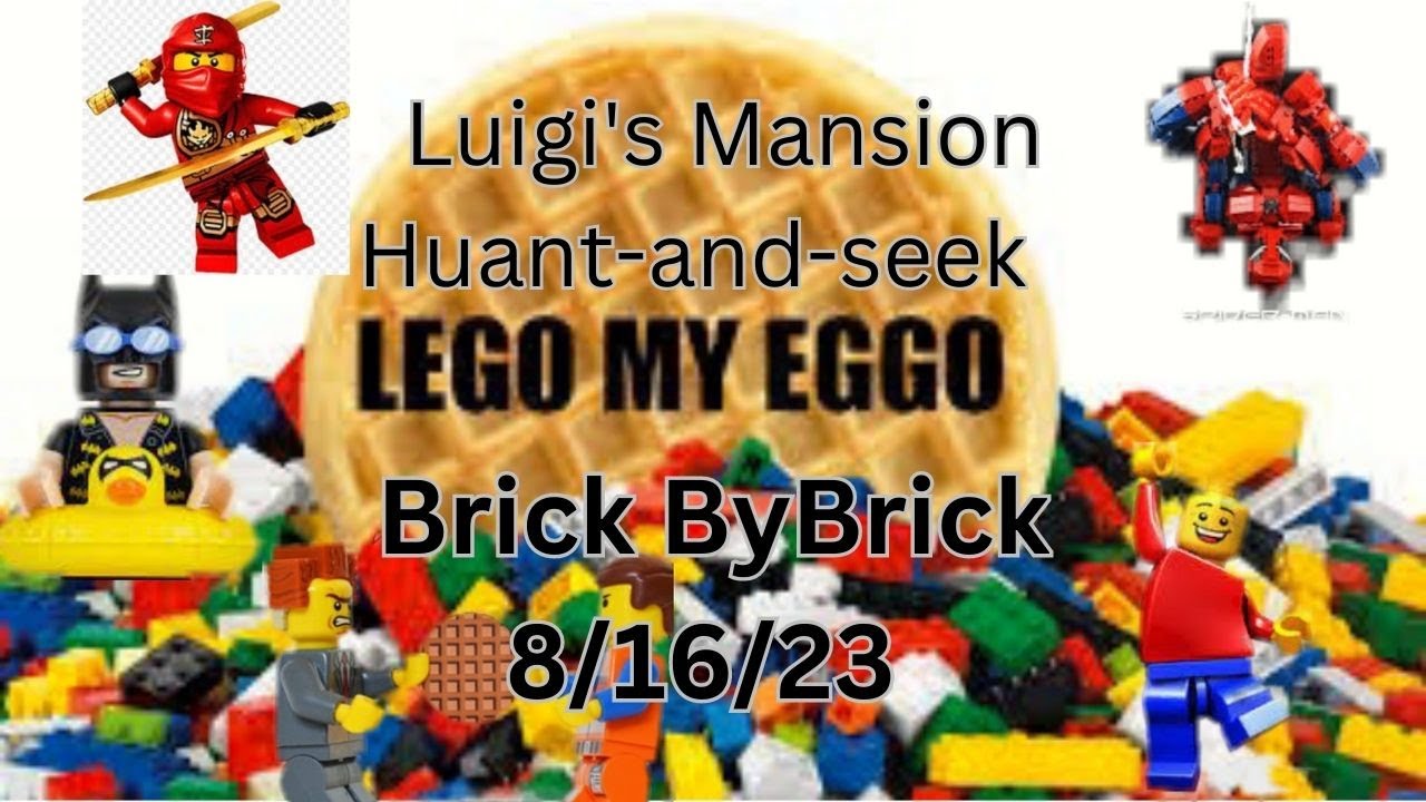 Brick By Brick 8-16-23 Luigi’s Mansion Haunt-and-Seek LEGO 71401 - YouTube