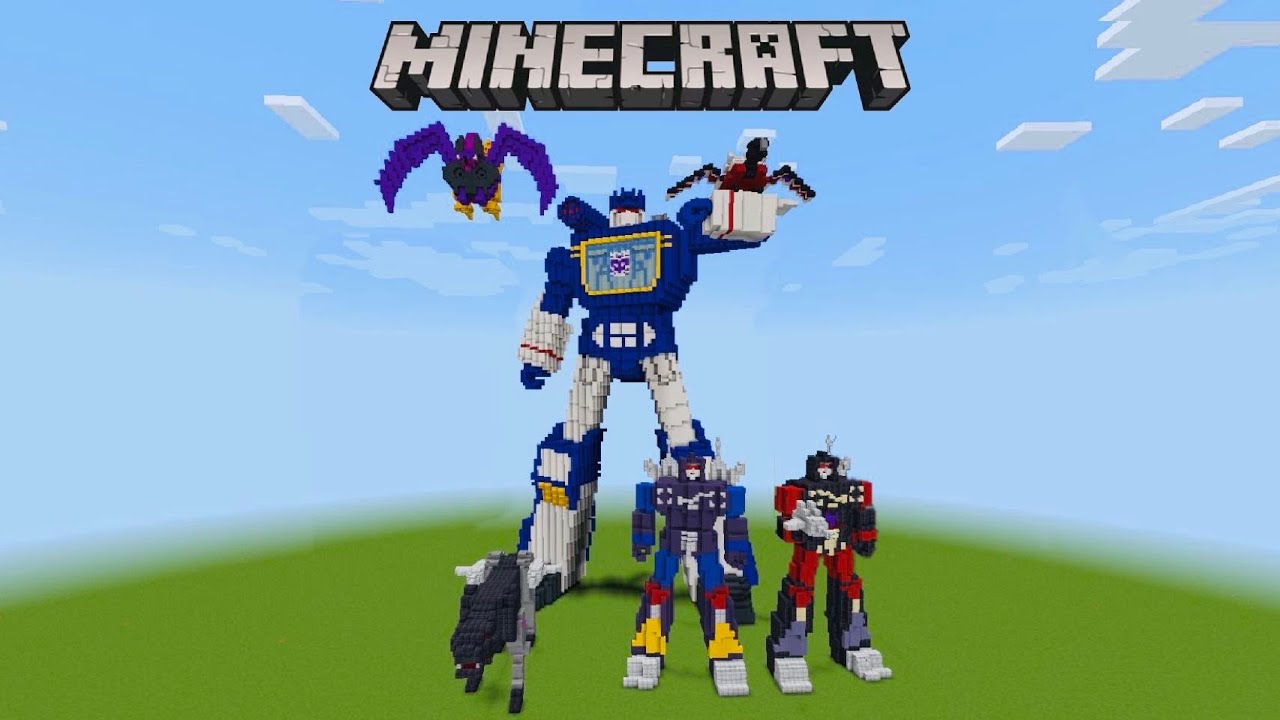 Minecraft - G1 Soundwave v2 - YouTube