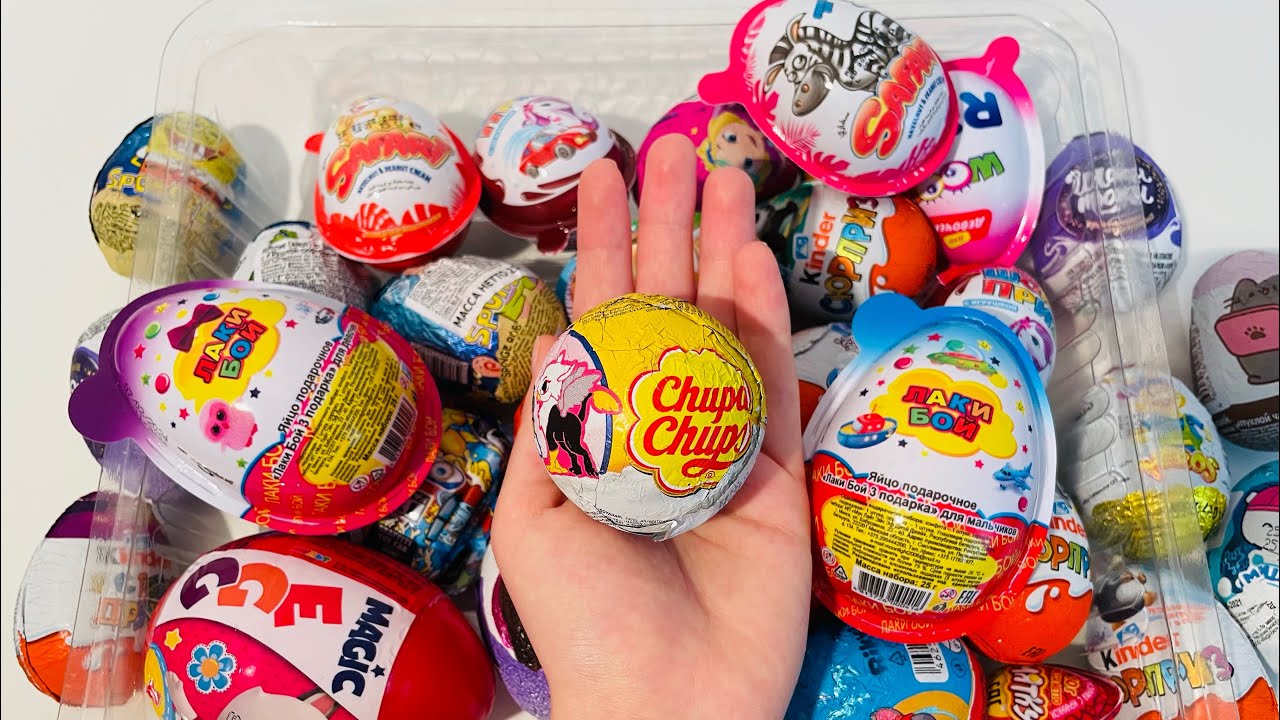 Chupa Chups Cocolate egg collection - YouTube
