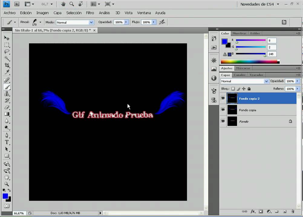Photoshop CS4: Gifs Animados - YouTube