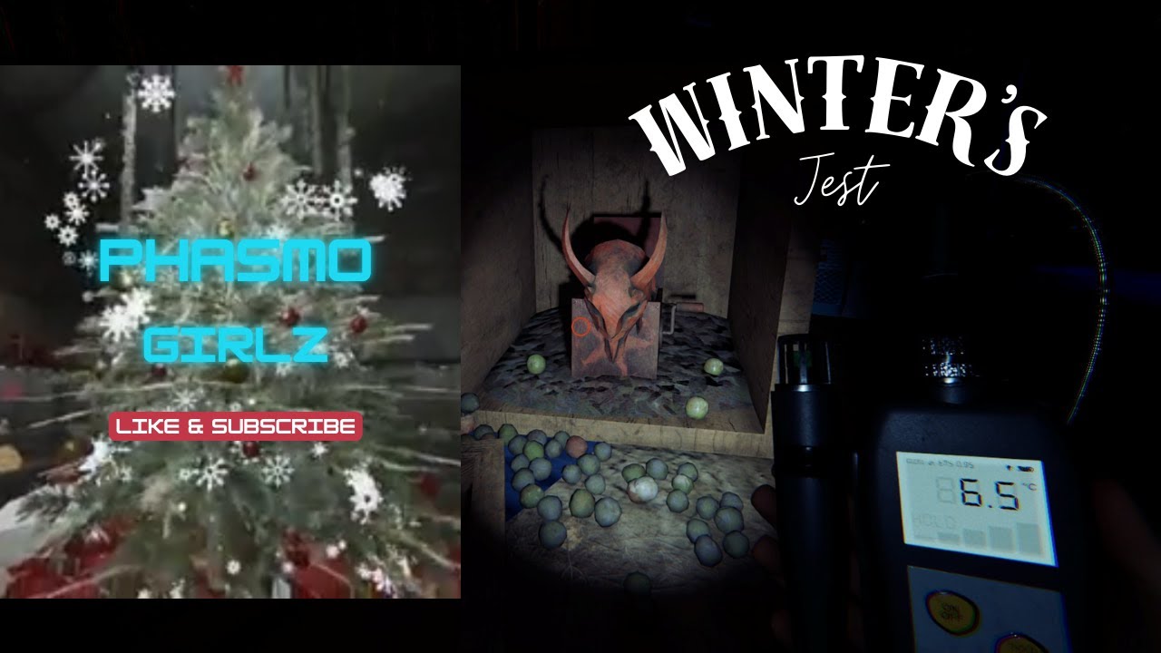 Phasmo Girlz- Phasmophobia Winter's Jest - YouTube