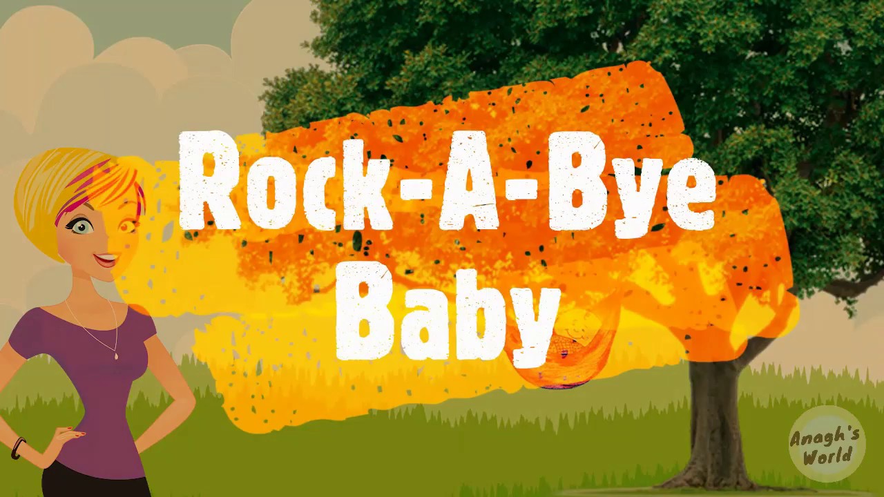 Rock-A-Bye Baby | Nursery Rhymes With Lyrics | Kids Learning ...
