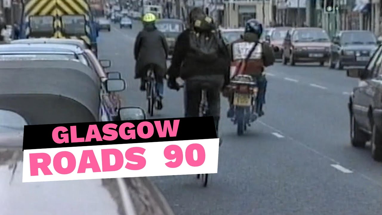 Glasgow Roads in the 1990s - YouTube