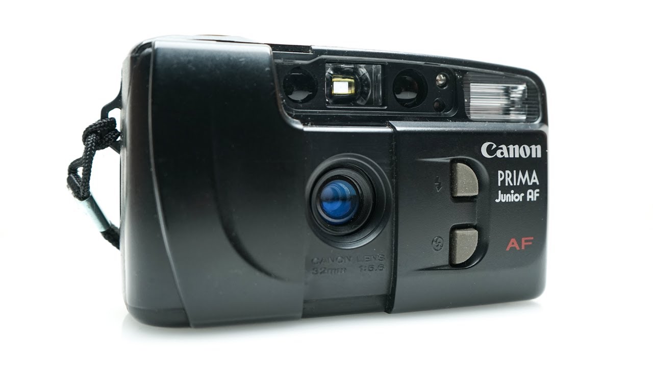 Canon Prima Junior AF - Canon AF 32 - Compact Autofocus Camera - YouTube