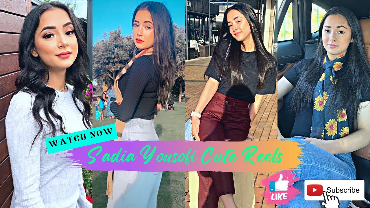 Sadia Yousofi New Cute Insta Reels || Today's Trending Reels || New ...