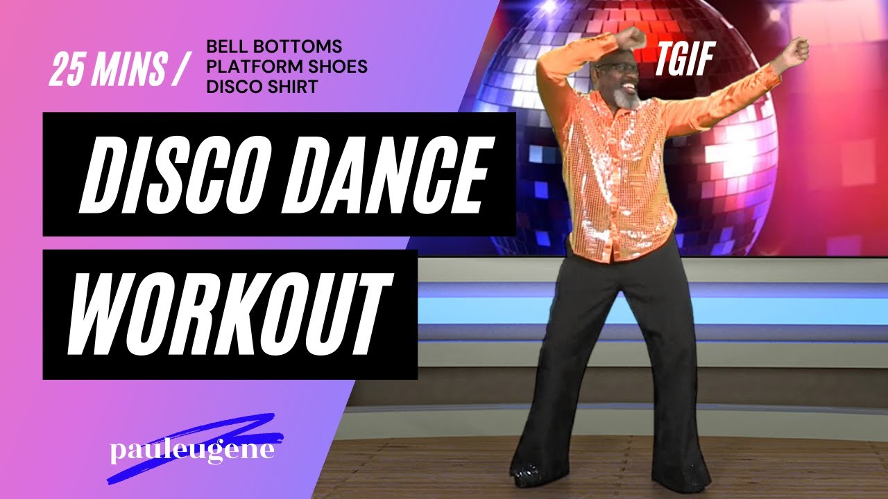 Disco Dance & Walk Party 4 Fun and Fitness | 25 Minutes | Bell Bottoms ...