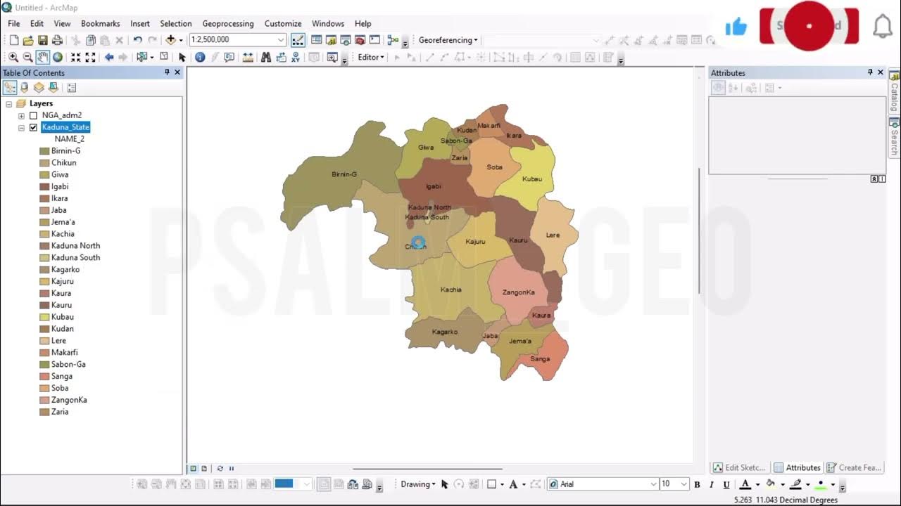 Quick way on how to apply Symbology using ArcMap - YouTube