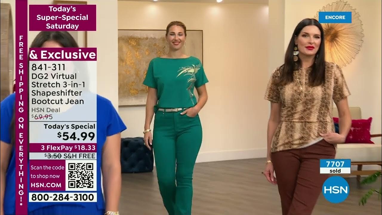 HSN | Today's Super-Special Saturday DG2 by Diane Gilman Fashions 08.12.2023 - 03 AM - YouTube