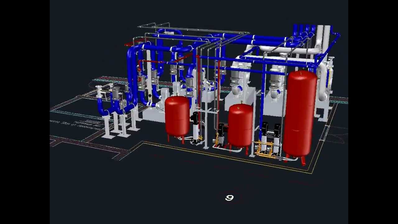 Pumping station 3D - YouTube
