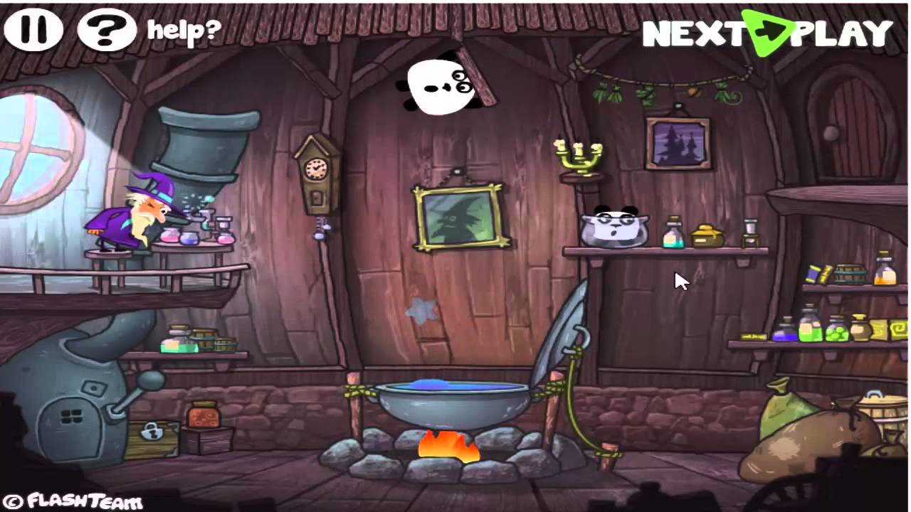 3 Pandas 5 in Fantasy Walkthrough level 1 . - YouTube